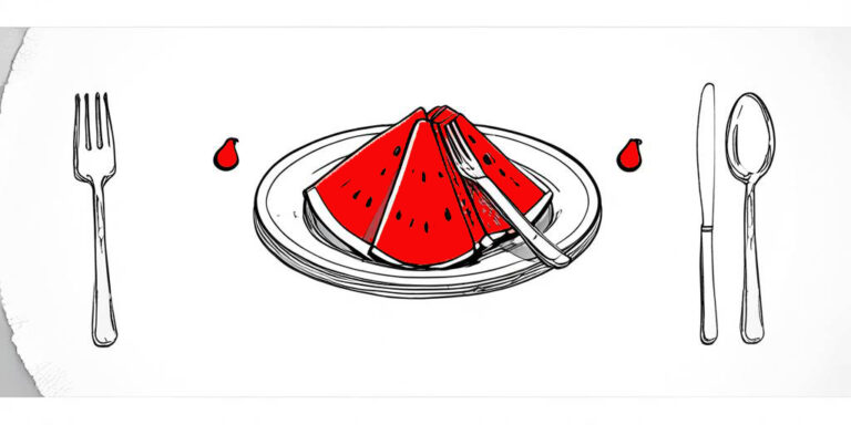 ככה מגישים אבטיח לאורחים! :) – beeing.co.il